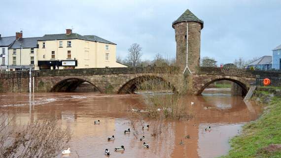 Flooding hits road network | monmouthshirebeacon.co.uk