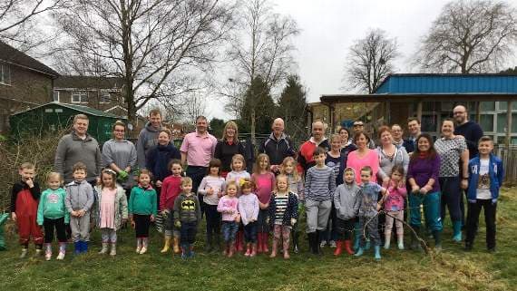 Chepstow digs deep for Forest School project | monmouthshirebeacon.co.uk