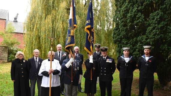 HMS Monmouth remembered in annual ceremony | monmouthshirebeacon.co.uk