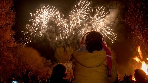 Monmouth Bonfire night: fireworks, fun, and community spirit ...