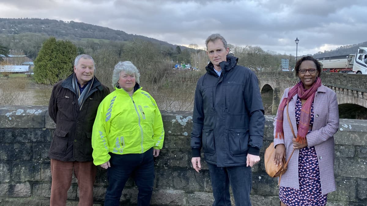 MP welcomes progress on Active Travel bridge | monmouthshirebeacon.co.uk