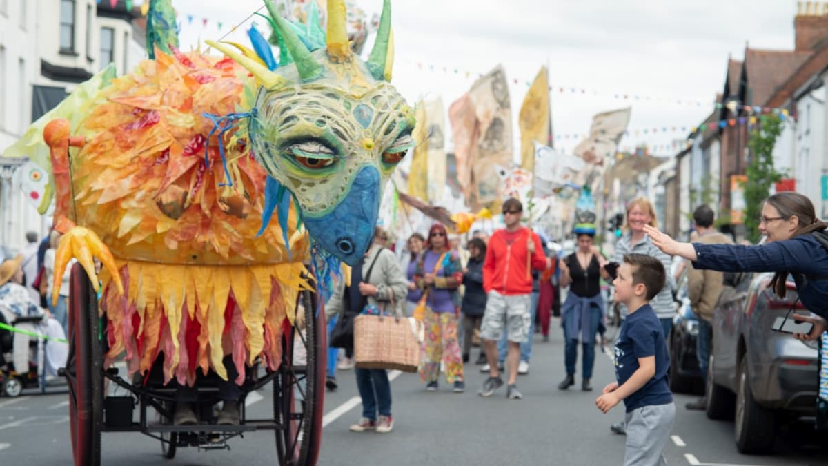 The Merry Mischief day sees spacecraft in town | monmouthshirebeacon.co.uk