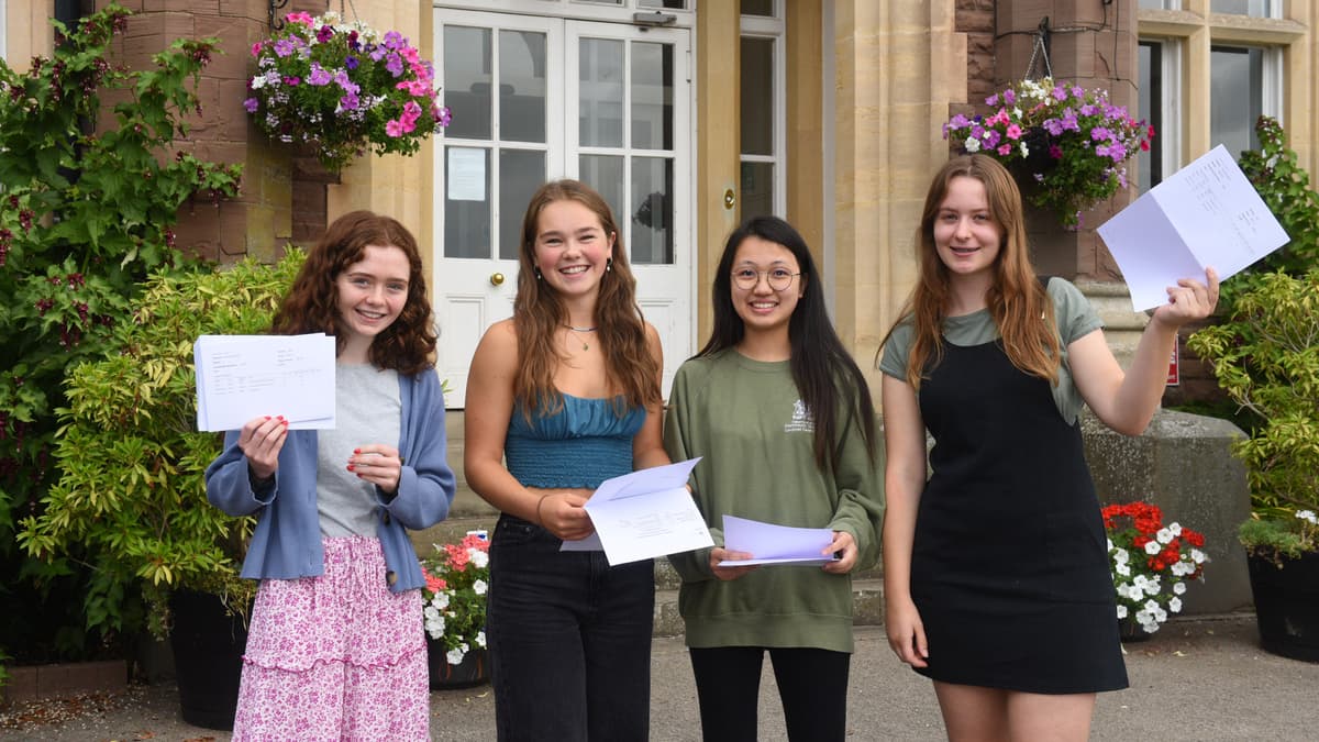 Students celebrate A level success at Haberdashers’ Monmouth Schools ...