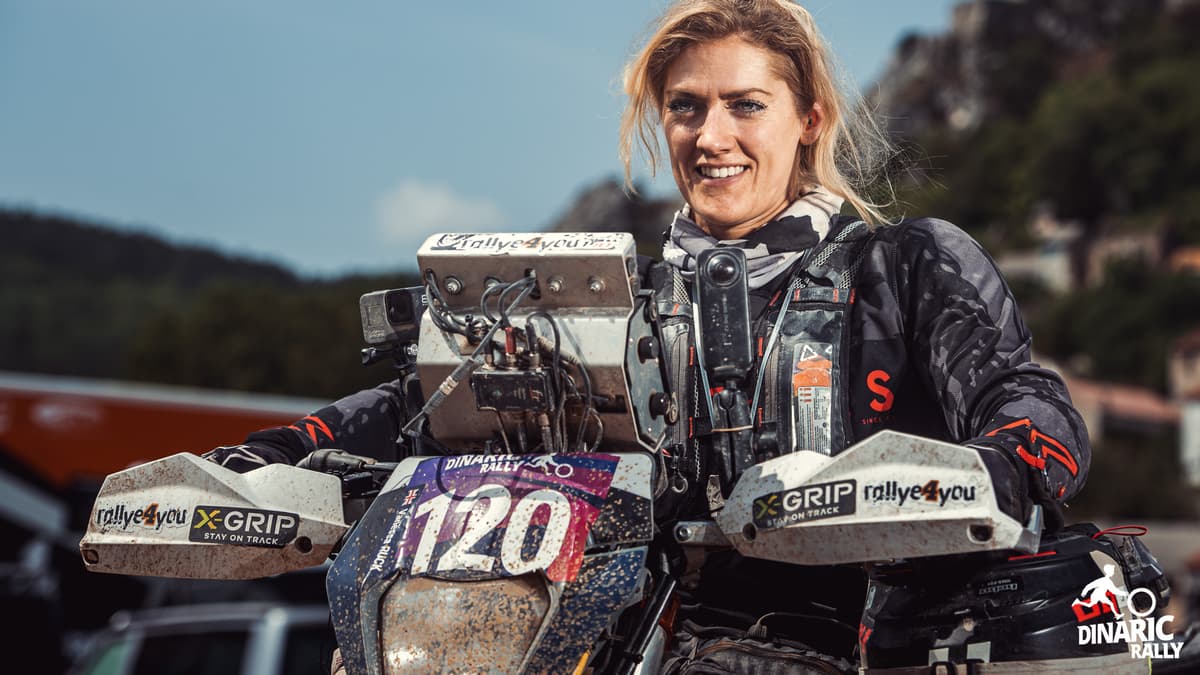 Monmouthshire Vanessa Ruck, The Girl on a Bike, enters in competition ...