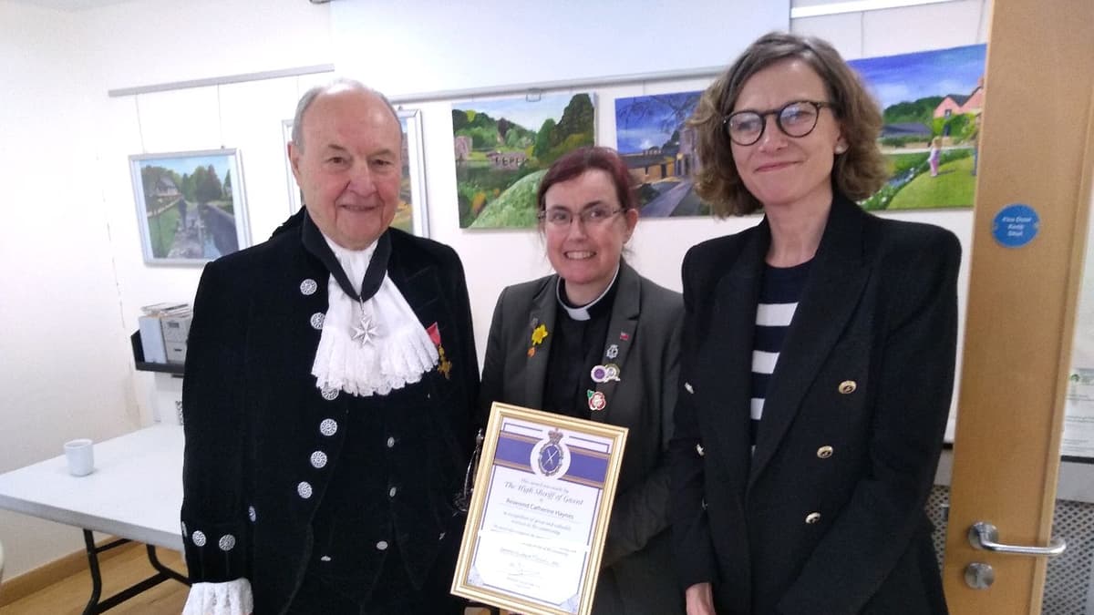 Community award for Monmouthshire priest | monmouthshirebeacon.co.uk