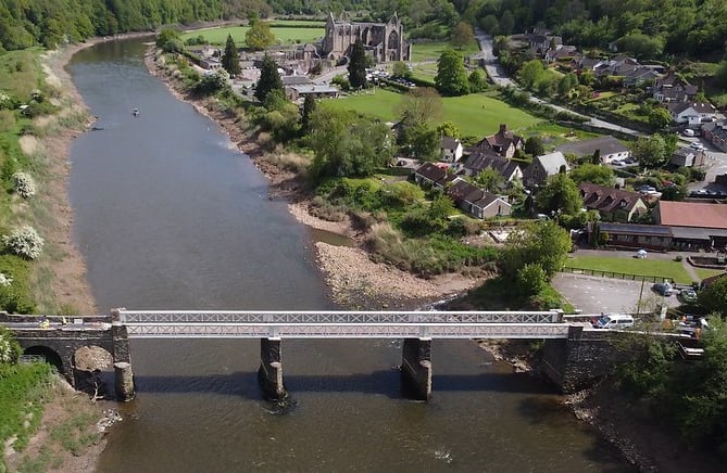 Tintern's Wireworks Bridge as seen in Netflix's Sex Education finally ...