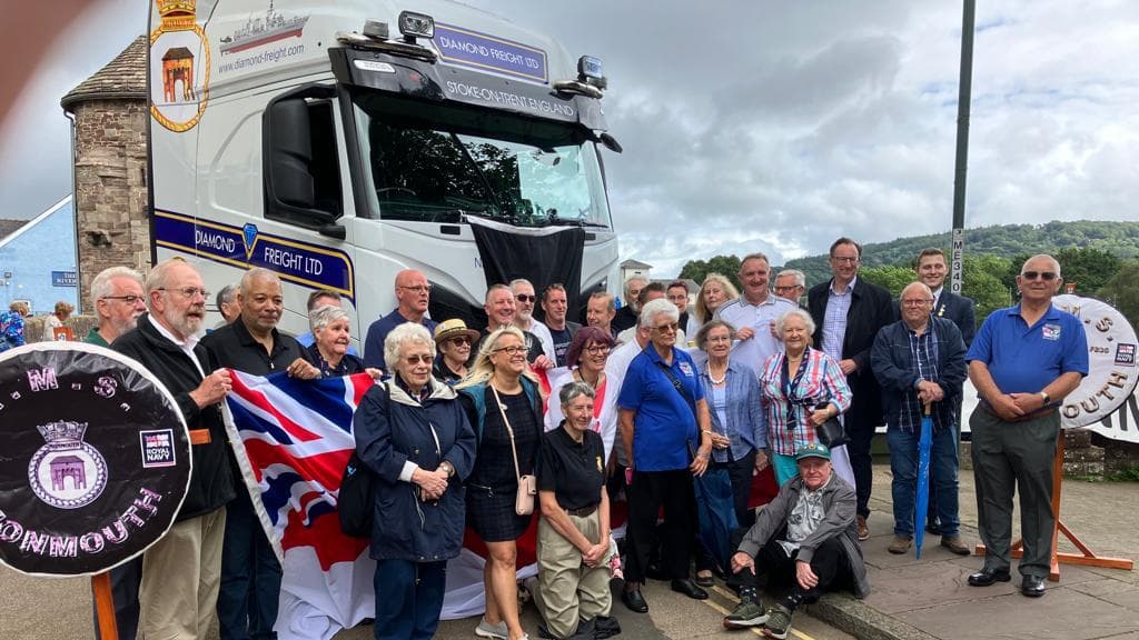 HMS Monmouth lives on as a truck | monmouthshirebeacon.co.uk