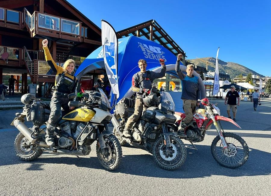Vanessa Ruck and Alex Ruck make history in 40-hour motorcycle ...