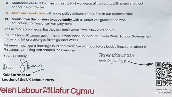 Claims Labour leaflet 'deliberately misleading' | monmouthshirebeacon.co.uk