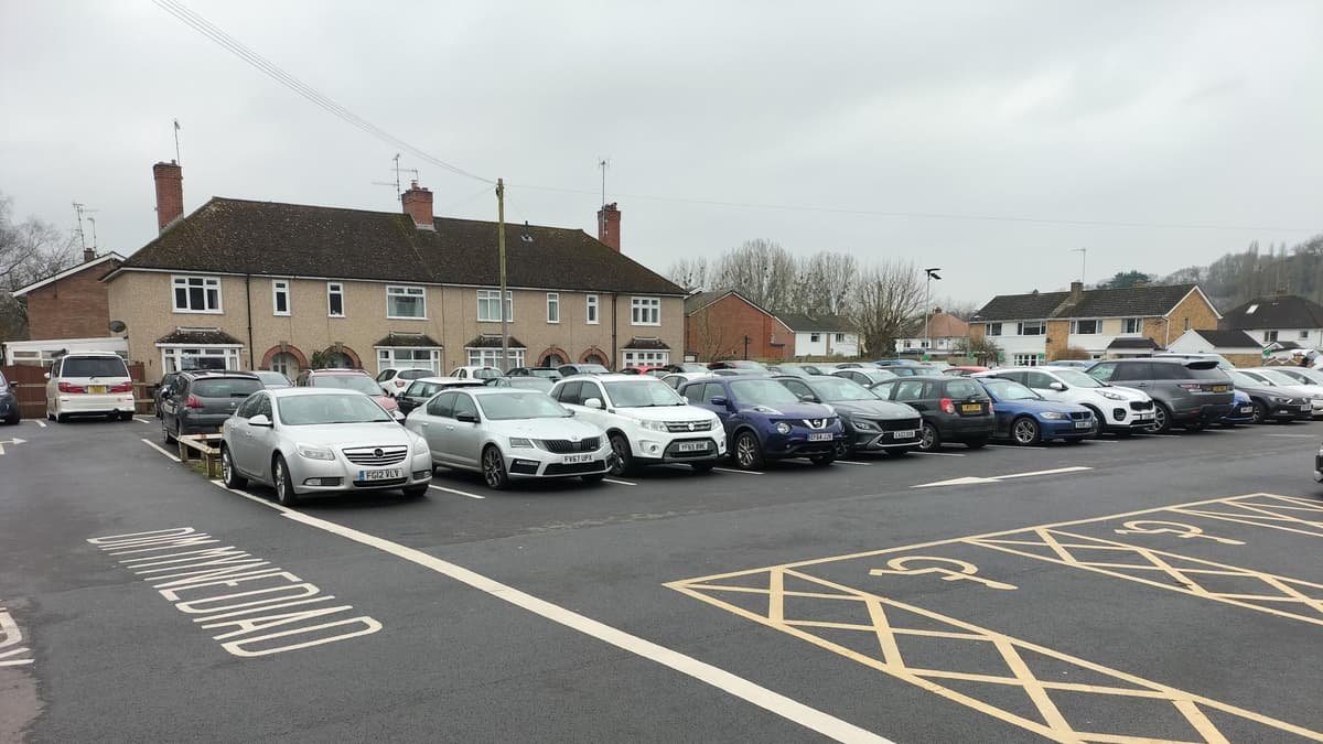 Parking deadlock for community hall users in Usk. | monmouthshirebeacon ...