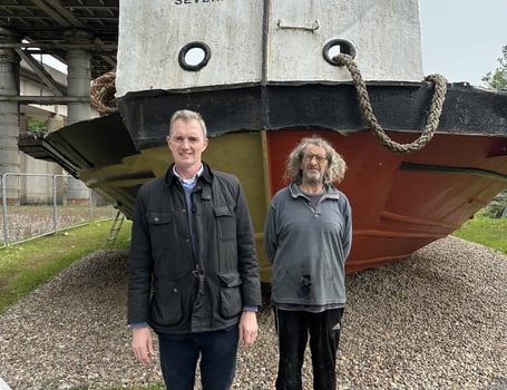 Severn Princess restoration admired | monmouthshirebeacon.co.uk