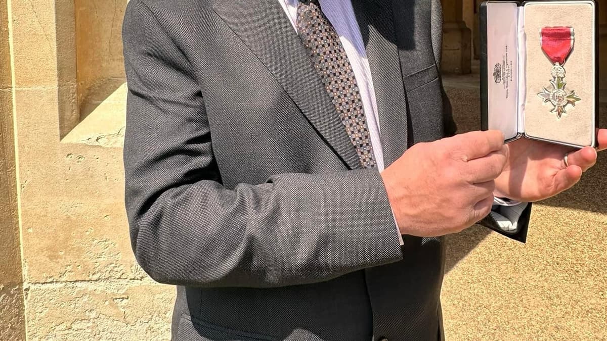 Former Monmouth MP Huw Edwards awarded MBE for services to music and ...