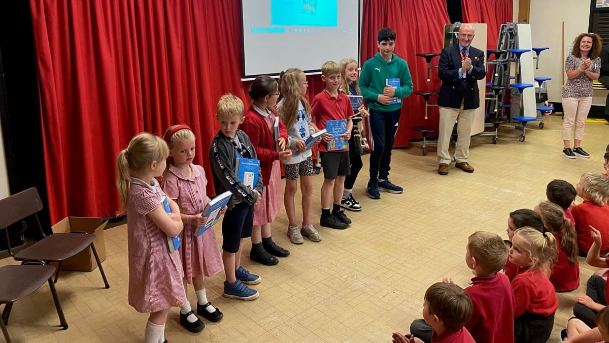 Rotary gift of books to Chepstow schools | monmouthshirebeacon.co.uk