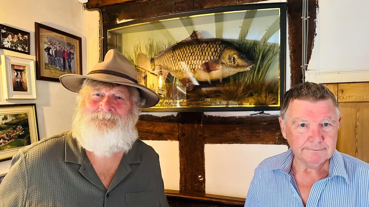 World famous 'Clarissa the Carp' returns home | monmouthshirebeacon.co.uk
