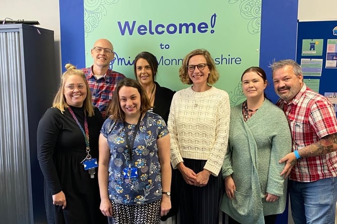 Catherine Fookes MP has paid a visit to Mind Monmouthshire ahead of ...