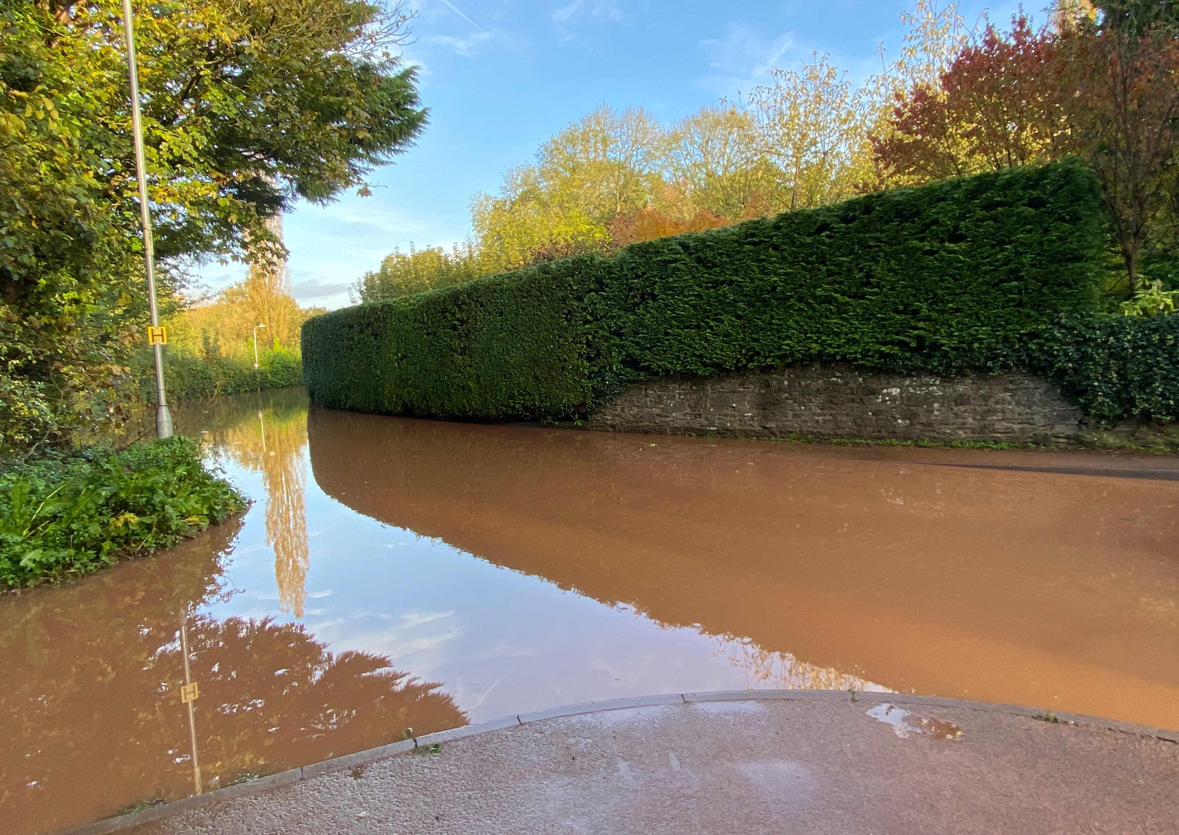 Flooding shuts Monmouth road and Osbaston school | monmouthshirebeacon ...