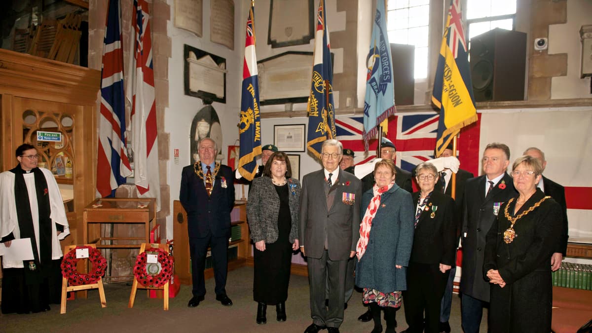 Pilgrimage to service for HMS Monmouth | monmouthshirebeacon.co.uk