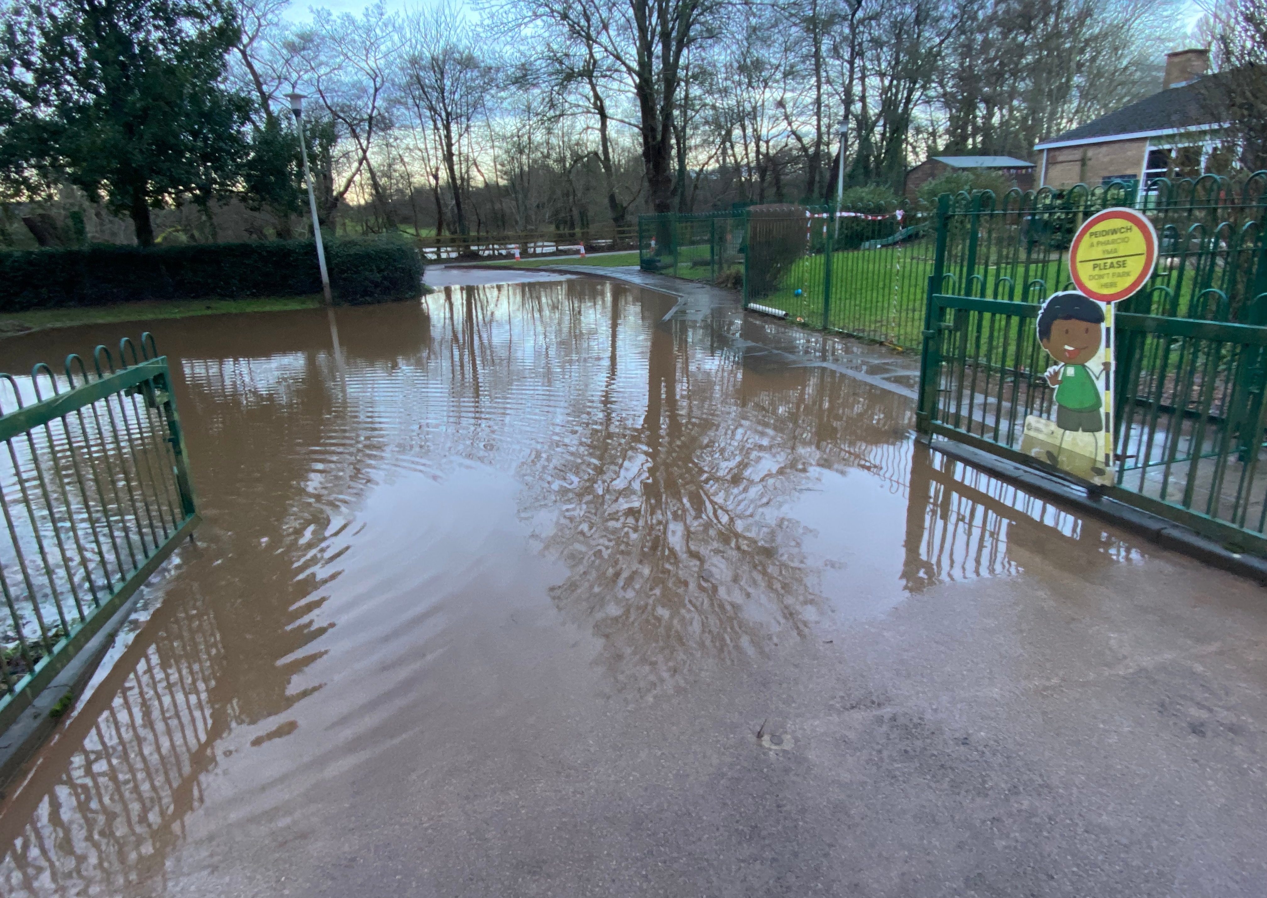 Osbaston School in Monmouth flooded for third time this winter ...