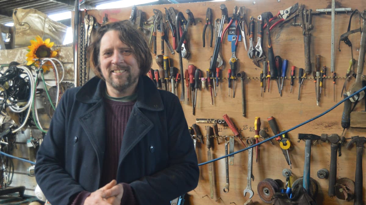 Artisan woodchopper has a ball creating incredible structures ...