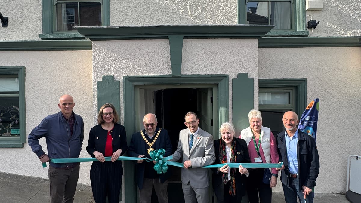 MP Catherine Fookes at Chepstow Rainbow Trust Fridge Launch ...