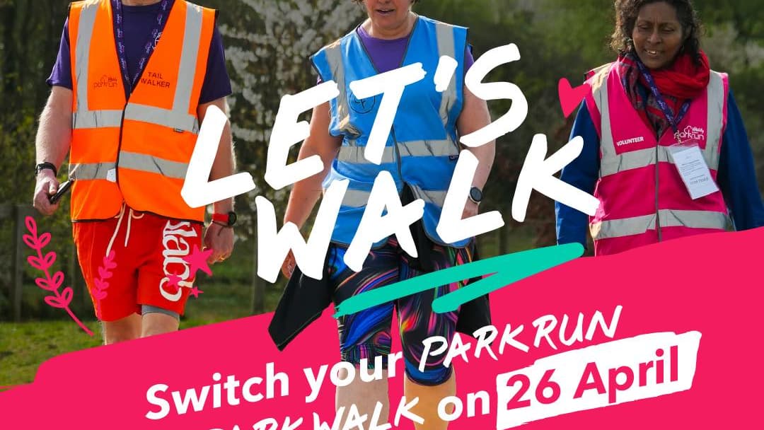Join parkwalk at parkrun for record-breaking walk on April 26 ...