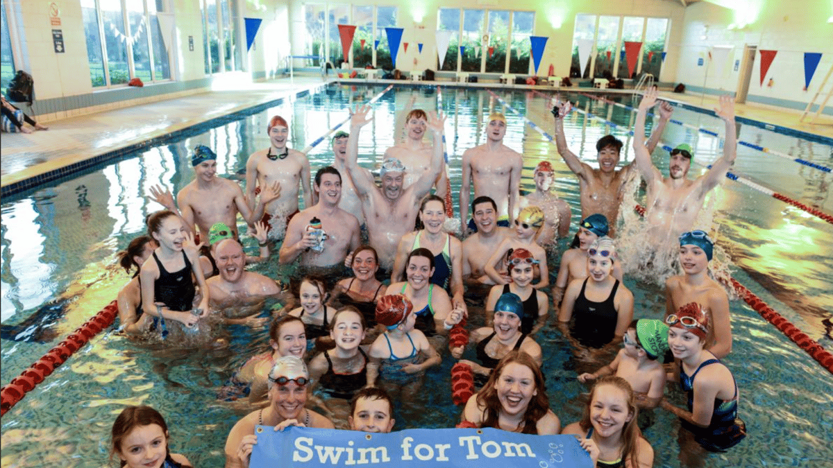 Swimming event honours Tom Walker, raises funds for cancer research ...
