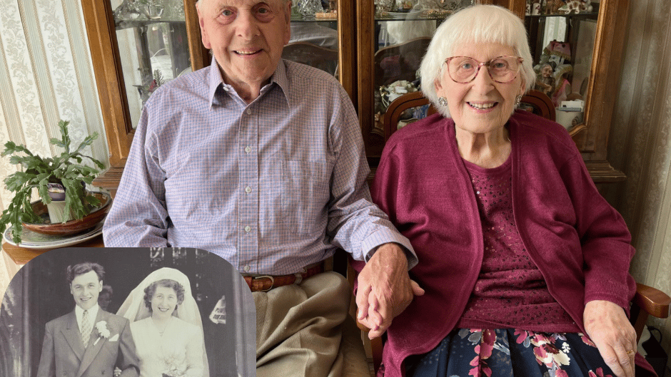Dennis and Margaret Prosser celebrate 70 years of marriage ...
