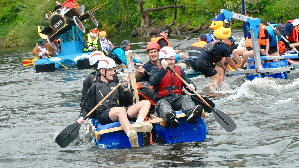 All aboard for the 58th Monmouth Raft Race! | monmouthshirebeacon.co.uk