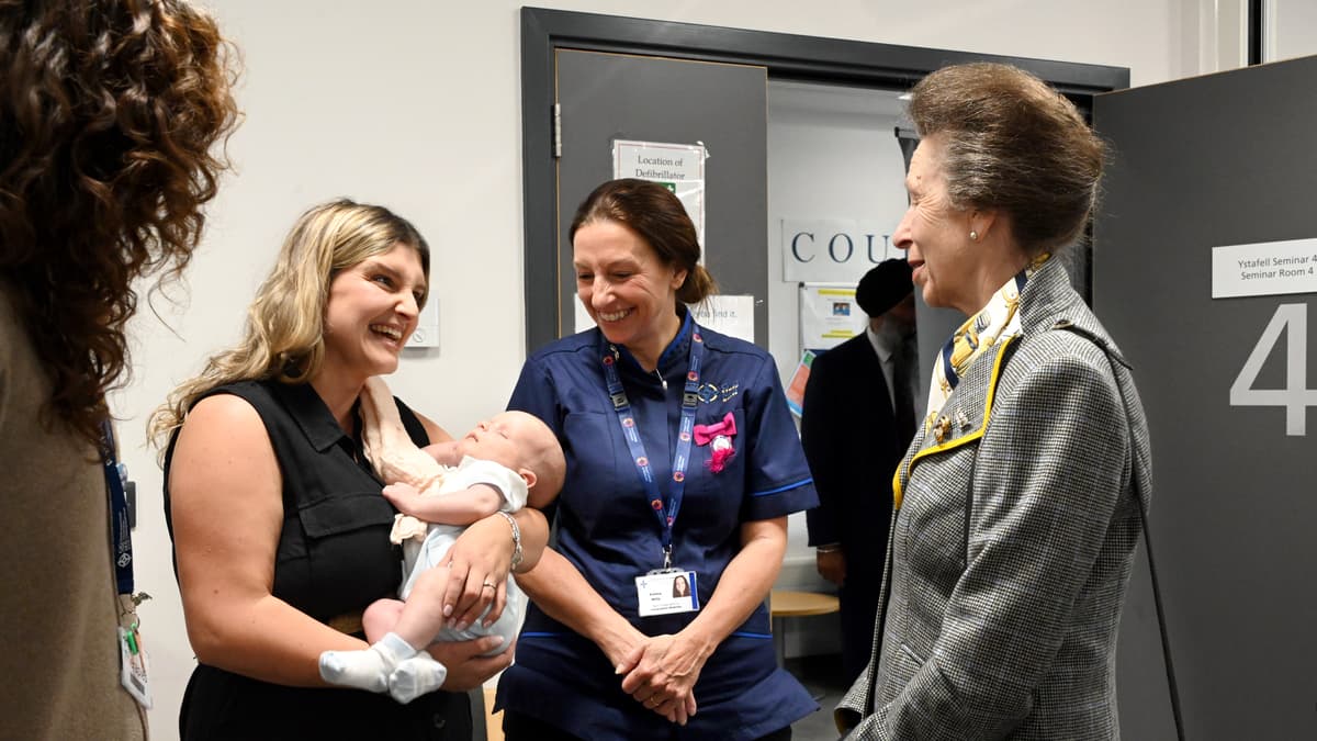 Princess Royal makes first ever royal visit to The Grange University ...