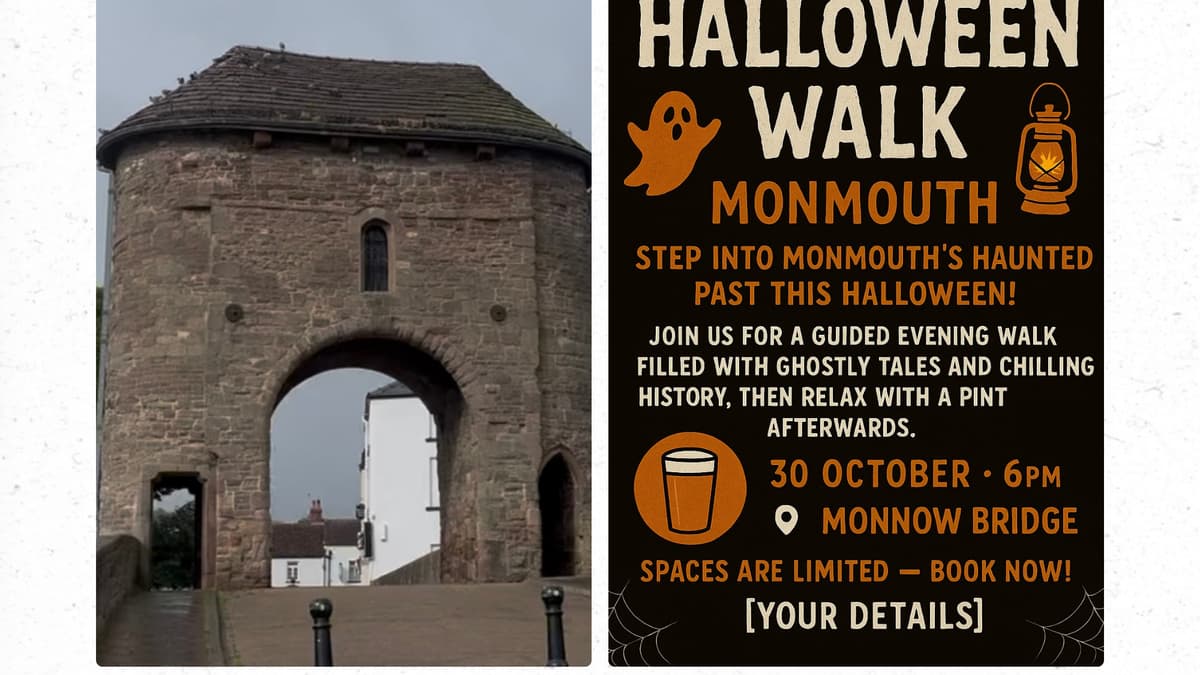 Join Monmouth's Halloween walk: Ghost stories and history ...