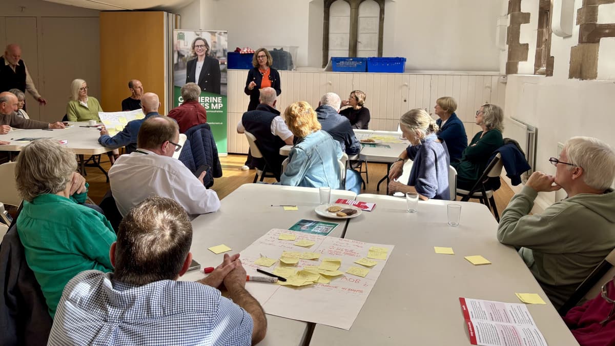 Catherine Fookes engages Monmouth residents in Coffee Morning ...