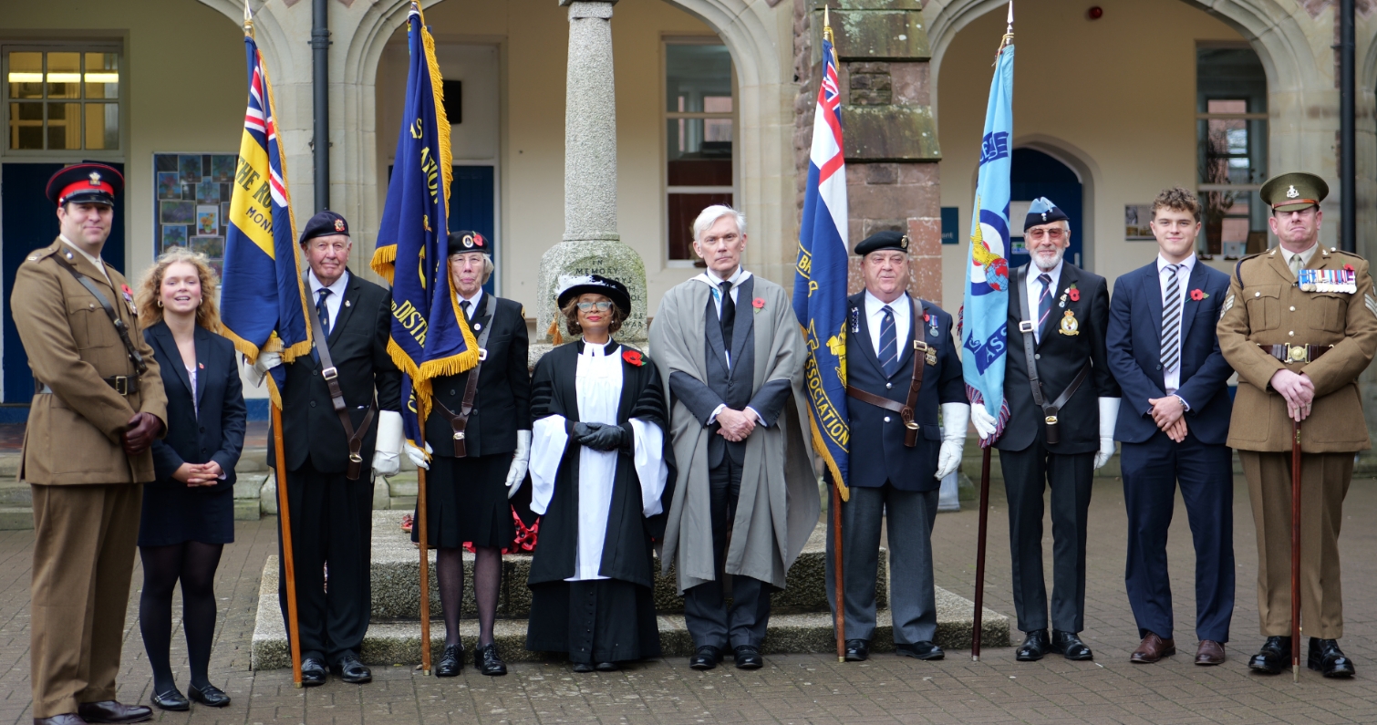 Remembering Armistice Day at Monmouth School | monmouthshirebeacon.co.uk