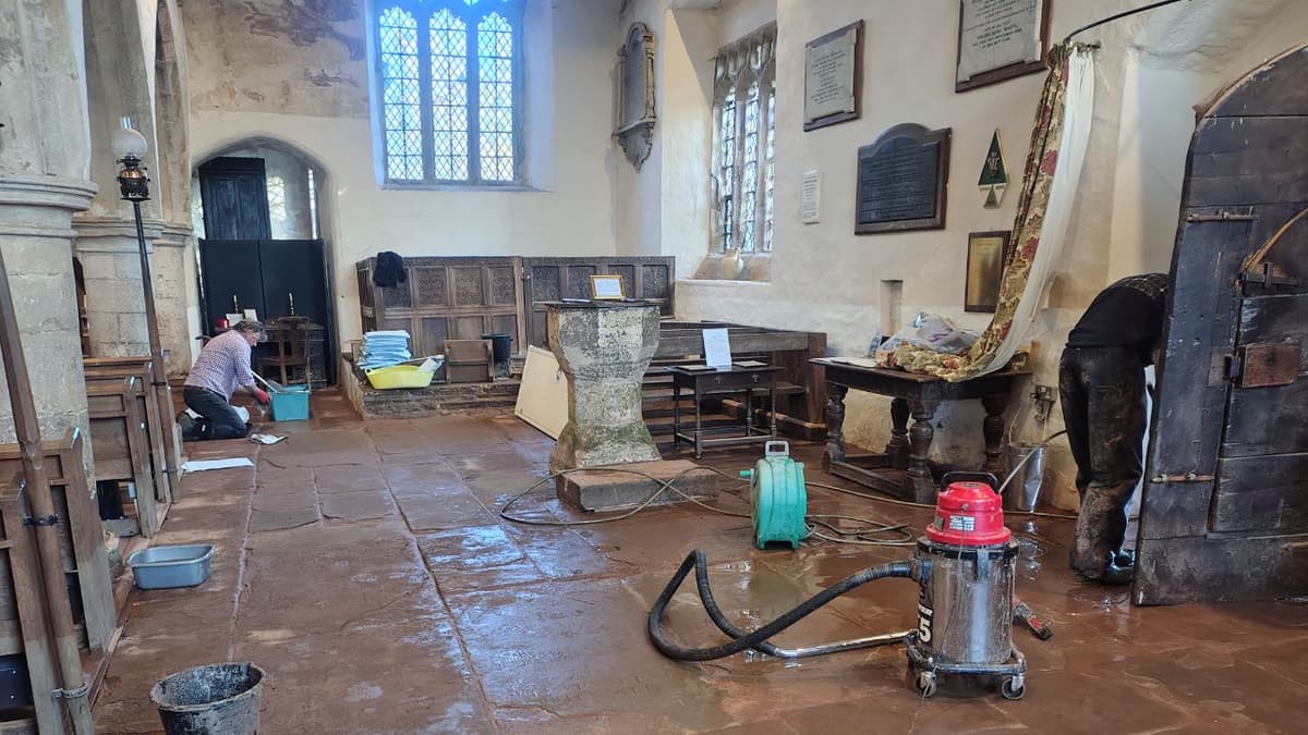 Church sees another washout flood event | monmouthshirebeacon.co.uk