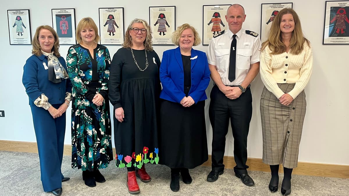 Police commissioner launches exhibition highlighting violence against ...