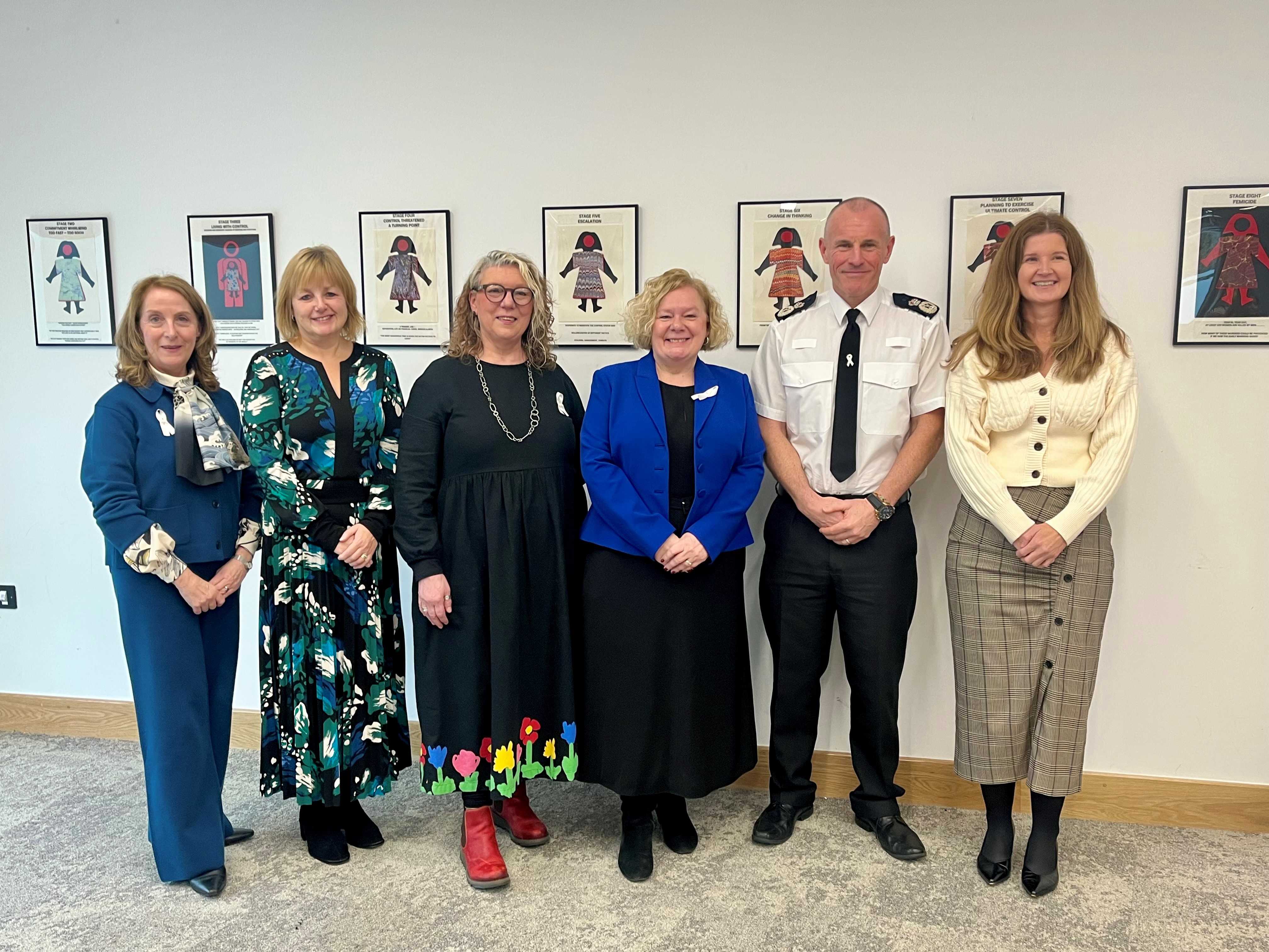 Police commissioner launches exhibition highlighting violence against ...