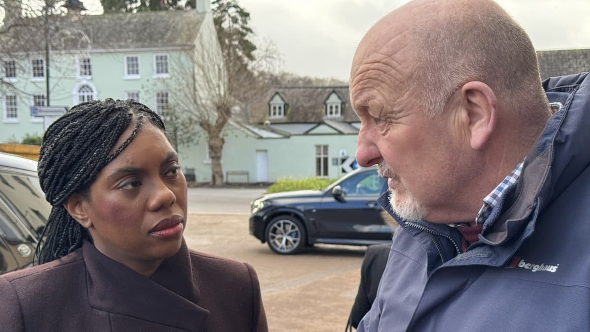 Kemi Badenoch welcomed to Monmouth by Peter Fox | monmouthshirebeacon.co.uk