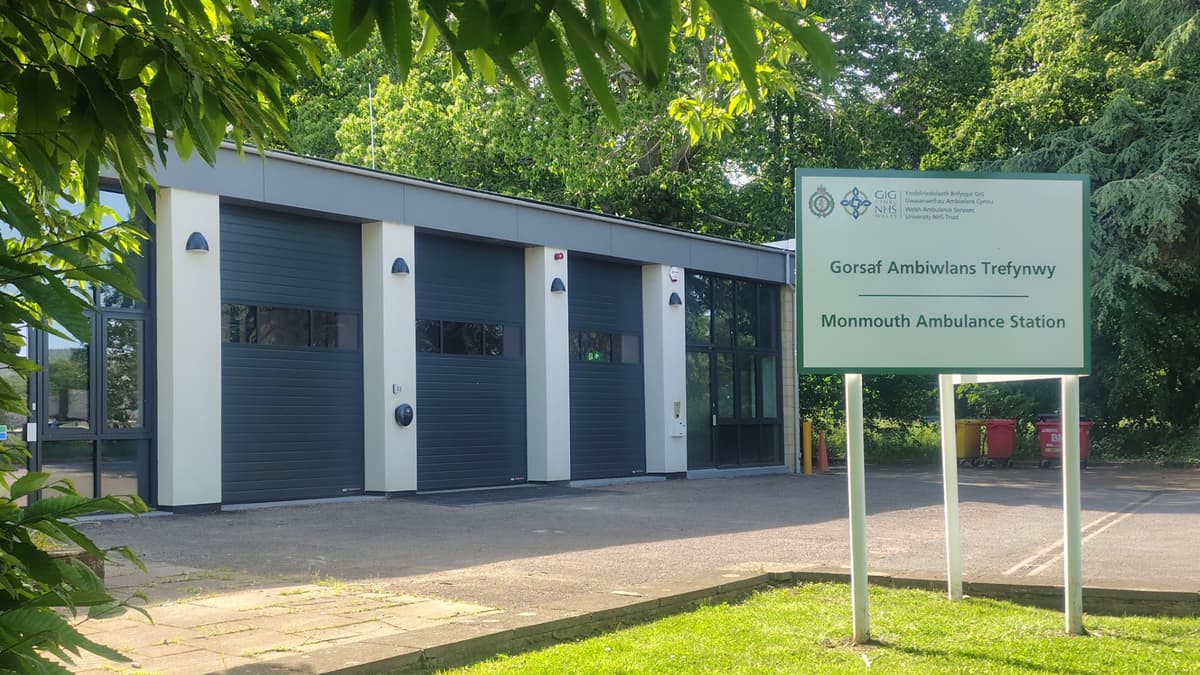 Monmouth ambulance station reopens after £750,000 refurbishment ...