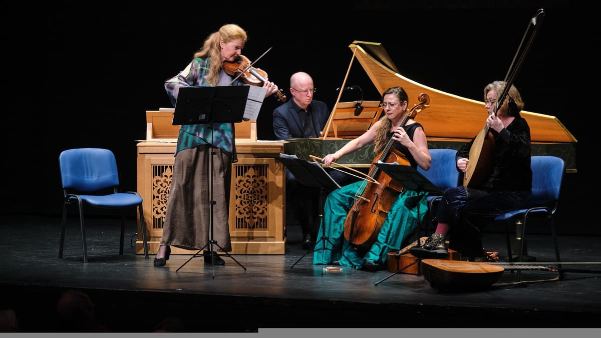 Internationally acclaimed violinist and Brecon Baroque to play in Ross ...